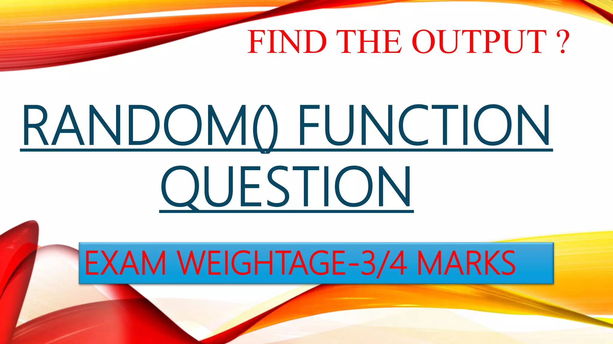 Practical exam special- CBSE CS CLASS 12th | PPTX