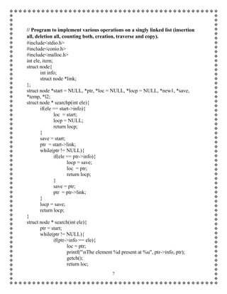 Data Structures Practical File | PDF