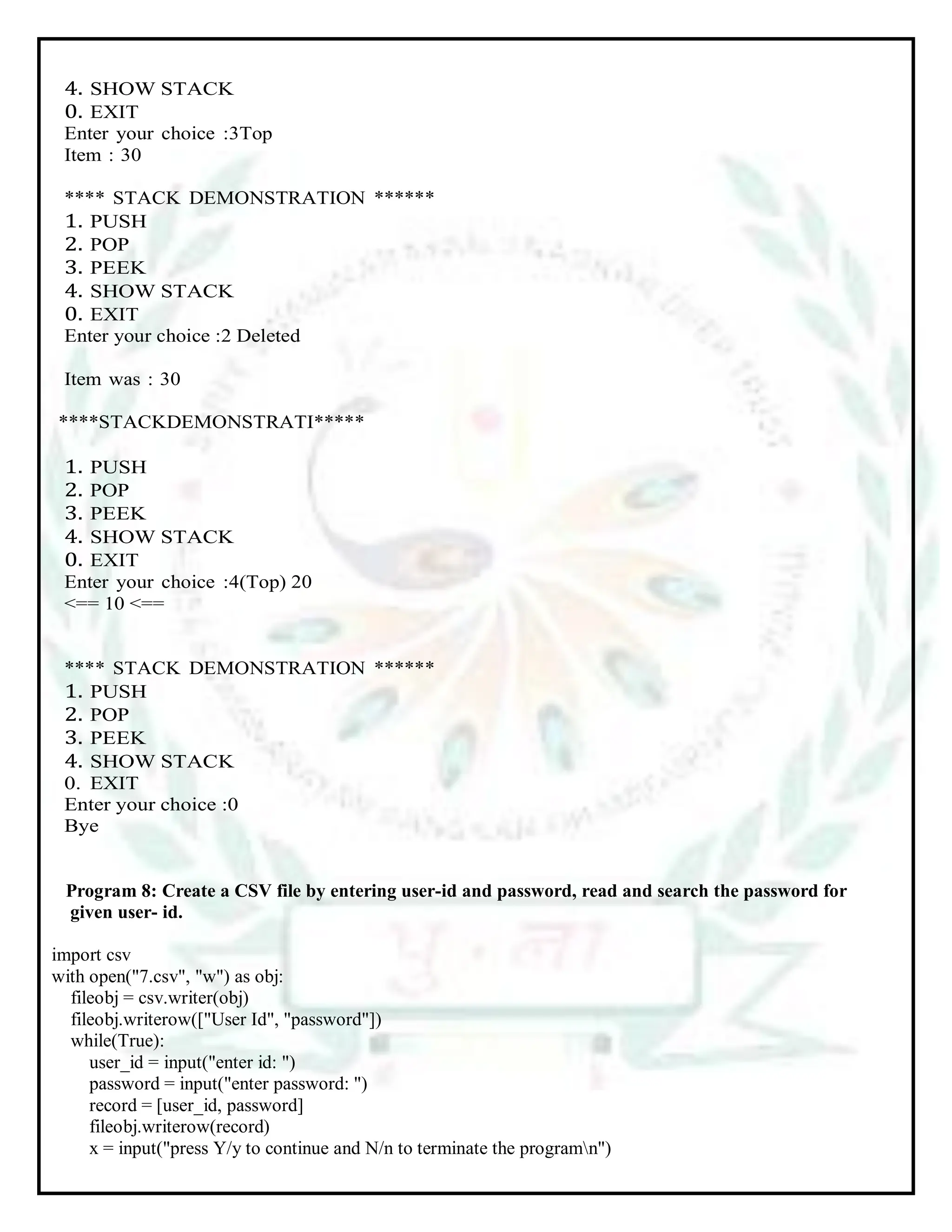 Practical File Grade 12.pdf | Programming Languages | Computing