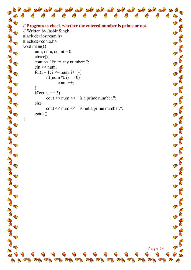 Object Oriented Programming Using C Practical File Pdf
