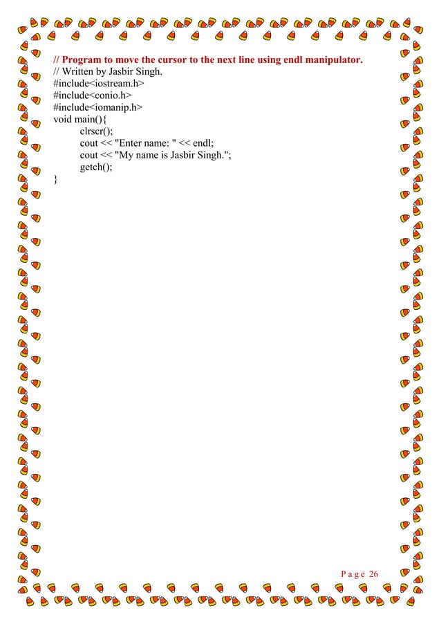 Object Oriented Programming Using C Practical File Pdf 1917