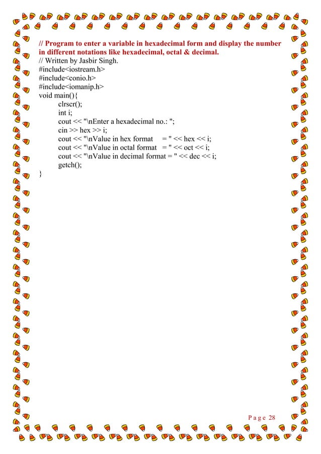 Object Oriented Programming Using C Practical File Pdf 1480