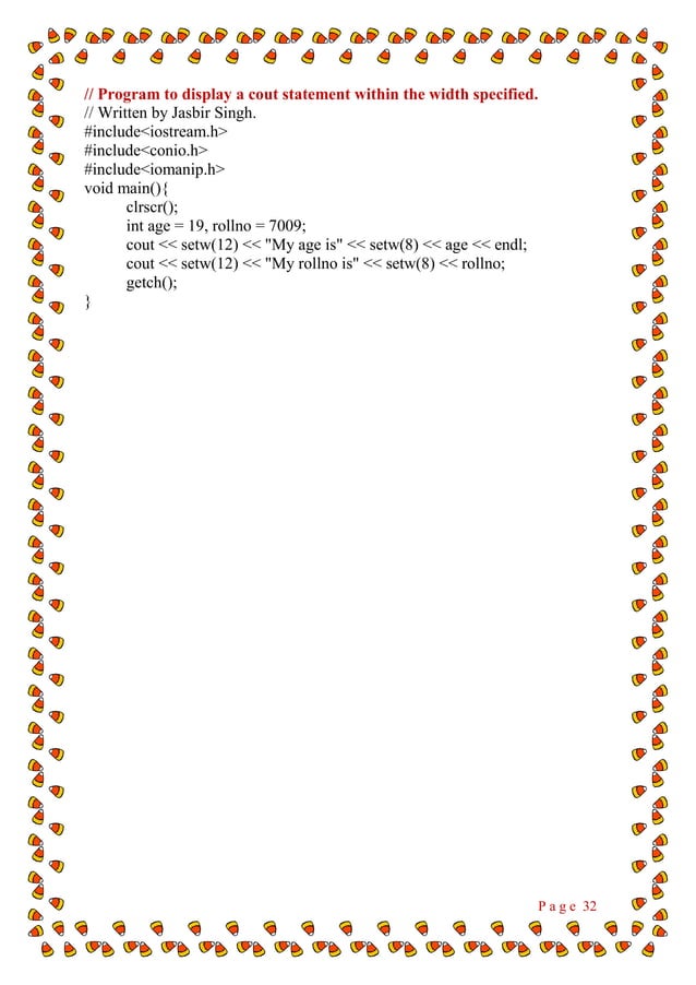 Object Oriented Programming Using C Practical File Pdf