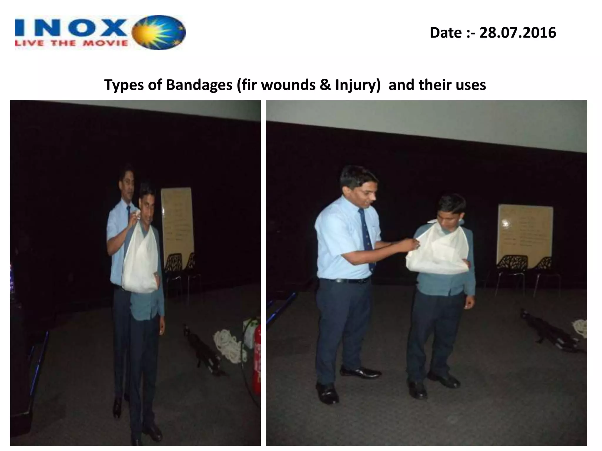 Practical fire fighting training raipur city centre mall (inox) ambuja ...