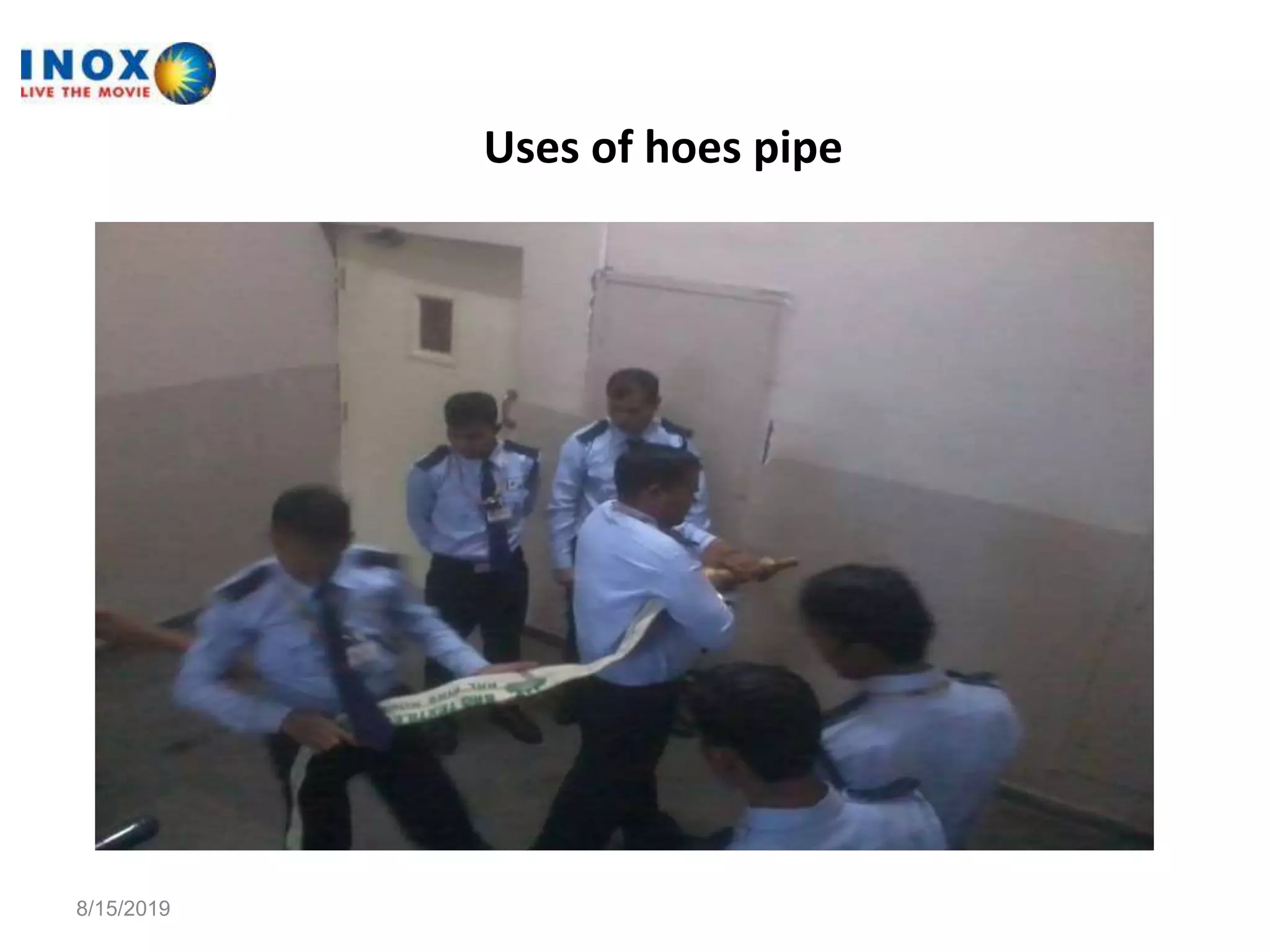 Practical fire fighting training raipur city centre mall (inox) ambuja ...