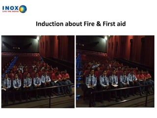 Practical fire fighting training raipur city centre mall (inox) ambuja ...