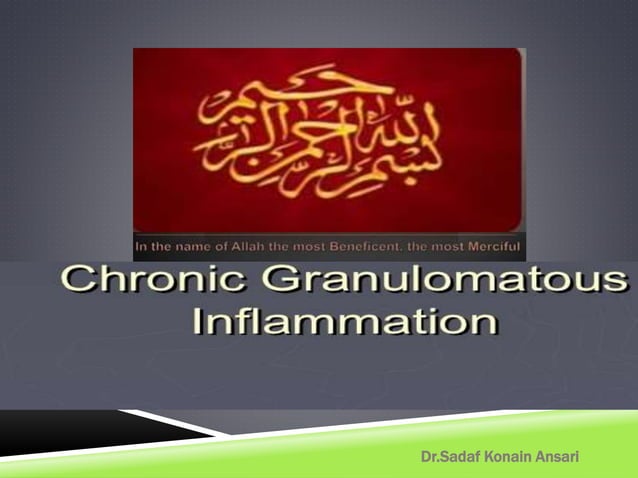 Practical granulomatous inflammation | PPTX