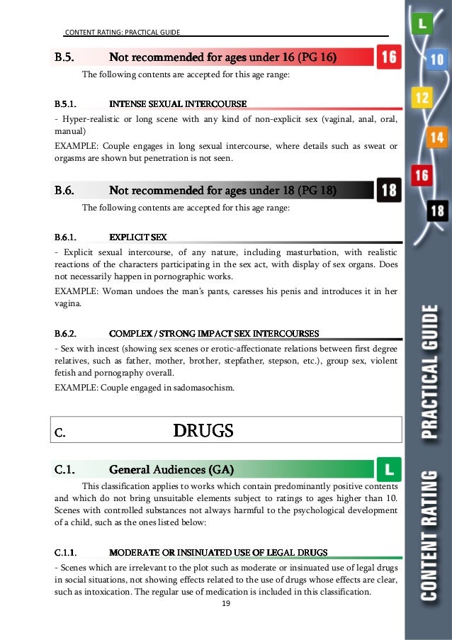 Practical Guide Content Rating