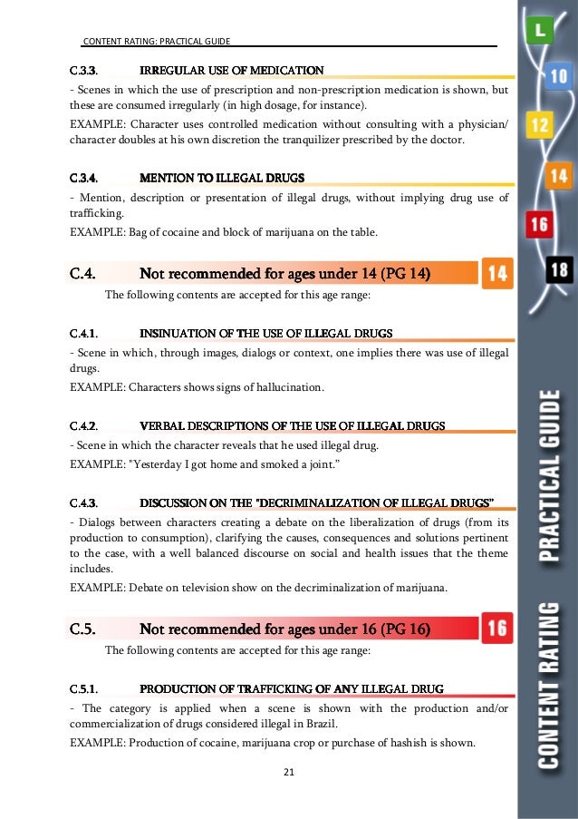 Practical Guide Content Rating