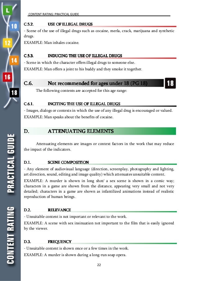Practical Guide Content Rating