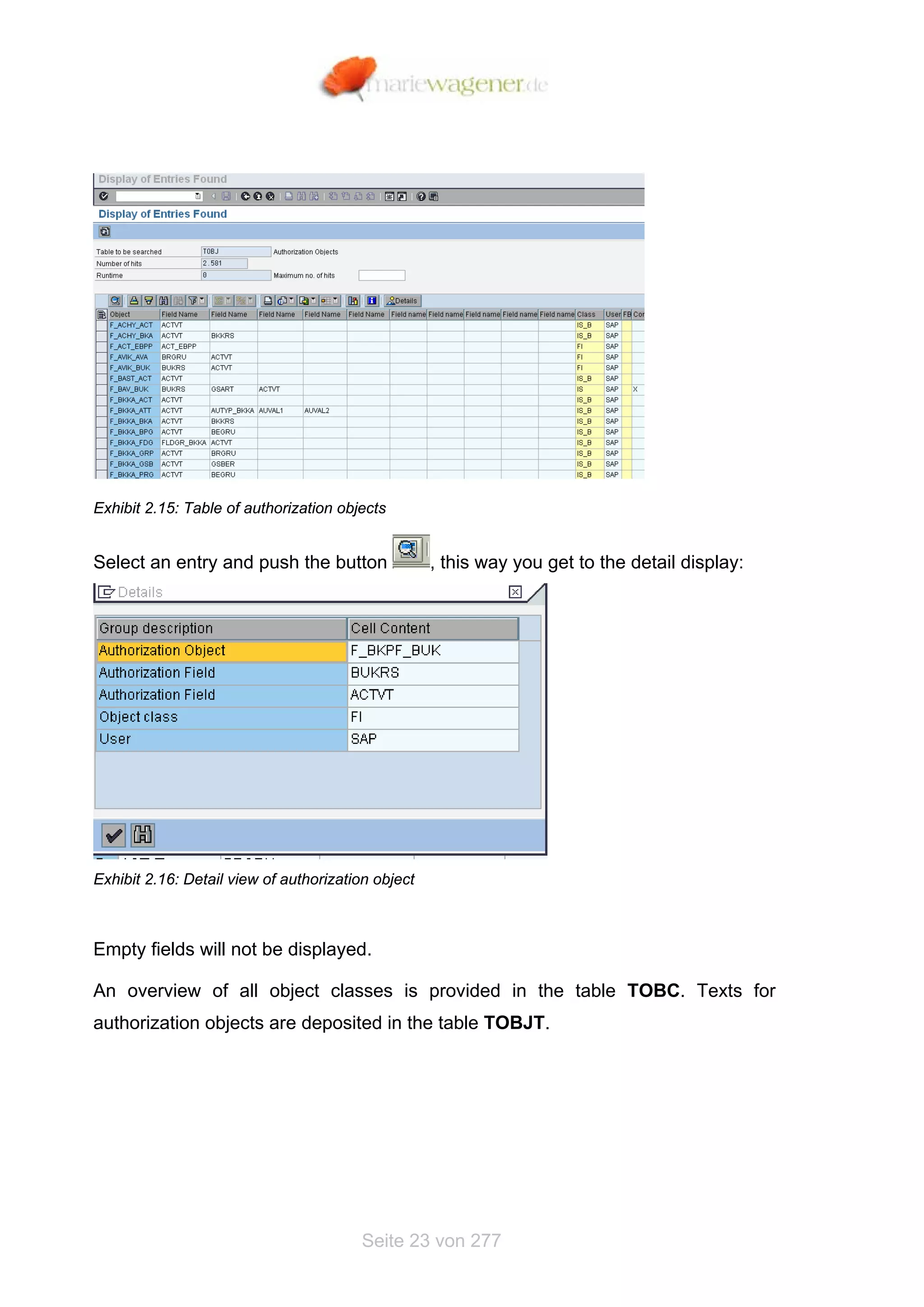 Practical guide for sap security | PDF | Databases | Computer Software ...