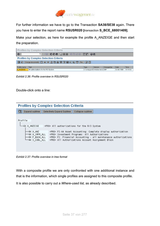 Practical guide for sap security | PDF | Databases | Computer Software ...