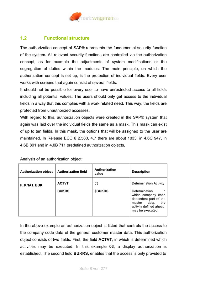 Practical guide for sap security | PDF | Databases | Computer Software ...
