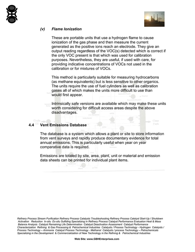 PRACTICAL GUIDE ON THE REDUCTION OF DISCHARGES TO ATMOSPHERE OF VOLATILE ORGANIC COMPOUNDS (VOCs ...