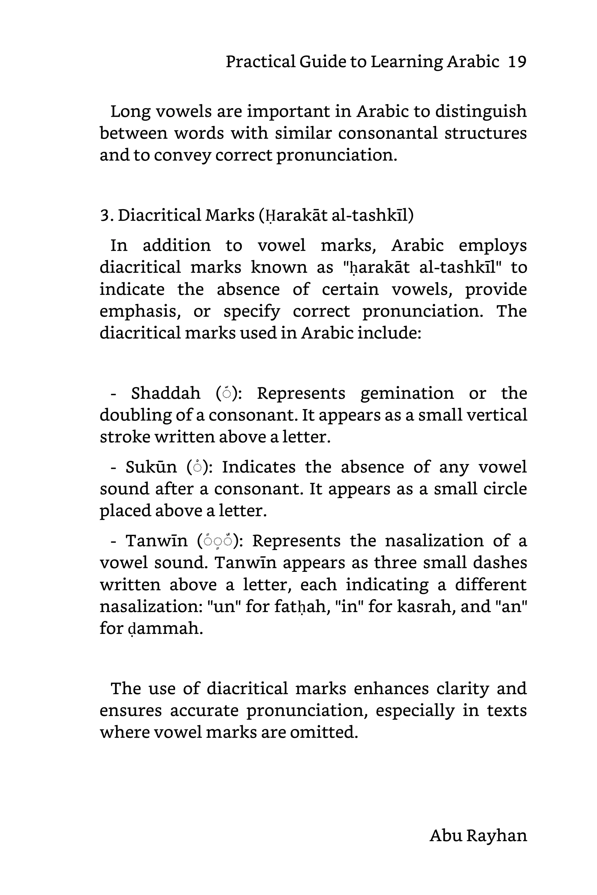 Practical Guide to Learning Arabic | PDF