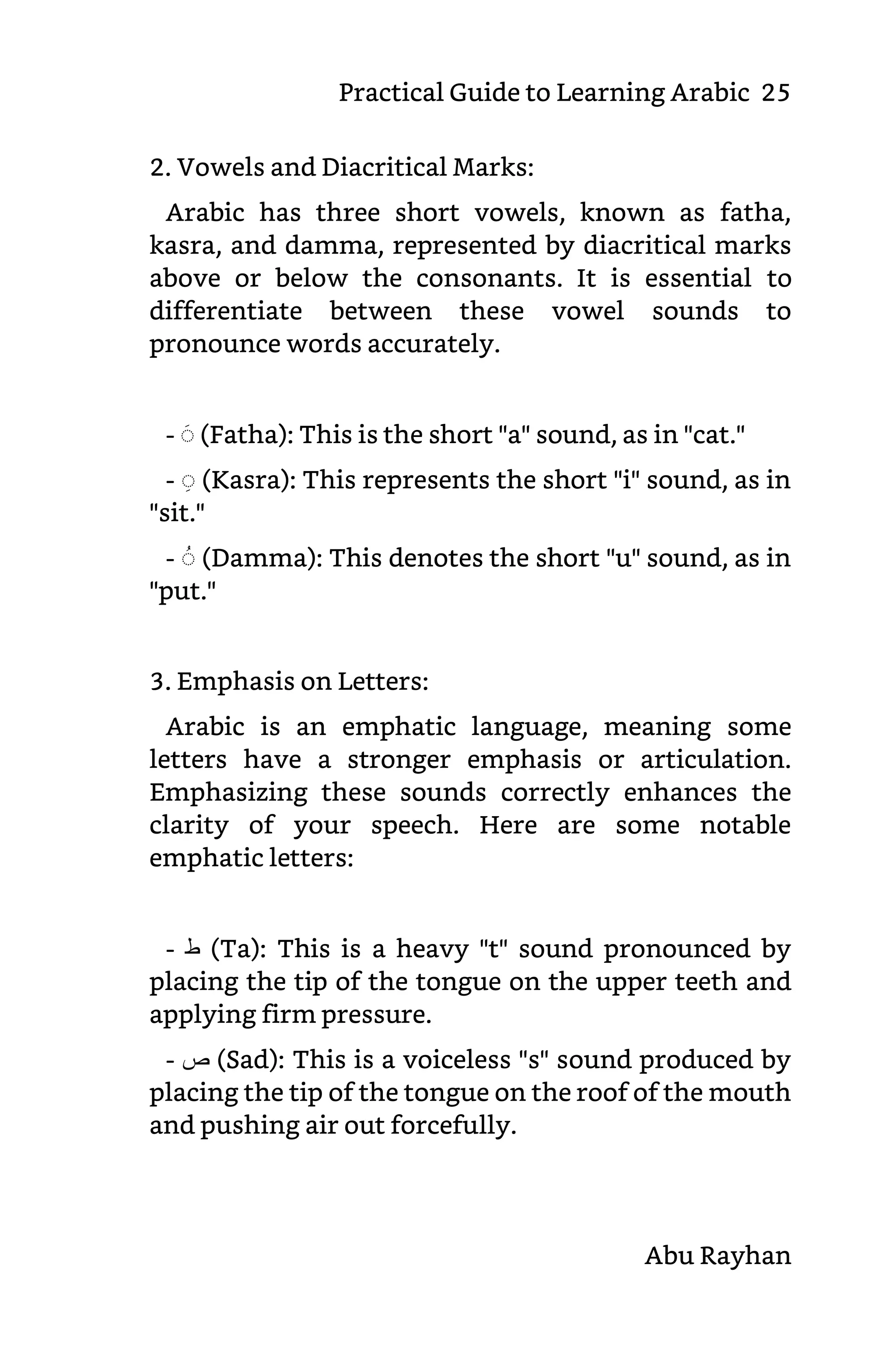 Practical Guide to Learning Arabic | PDF