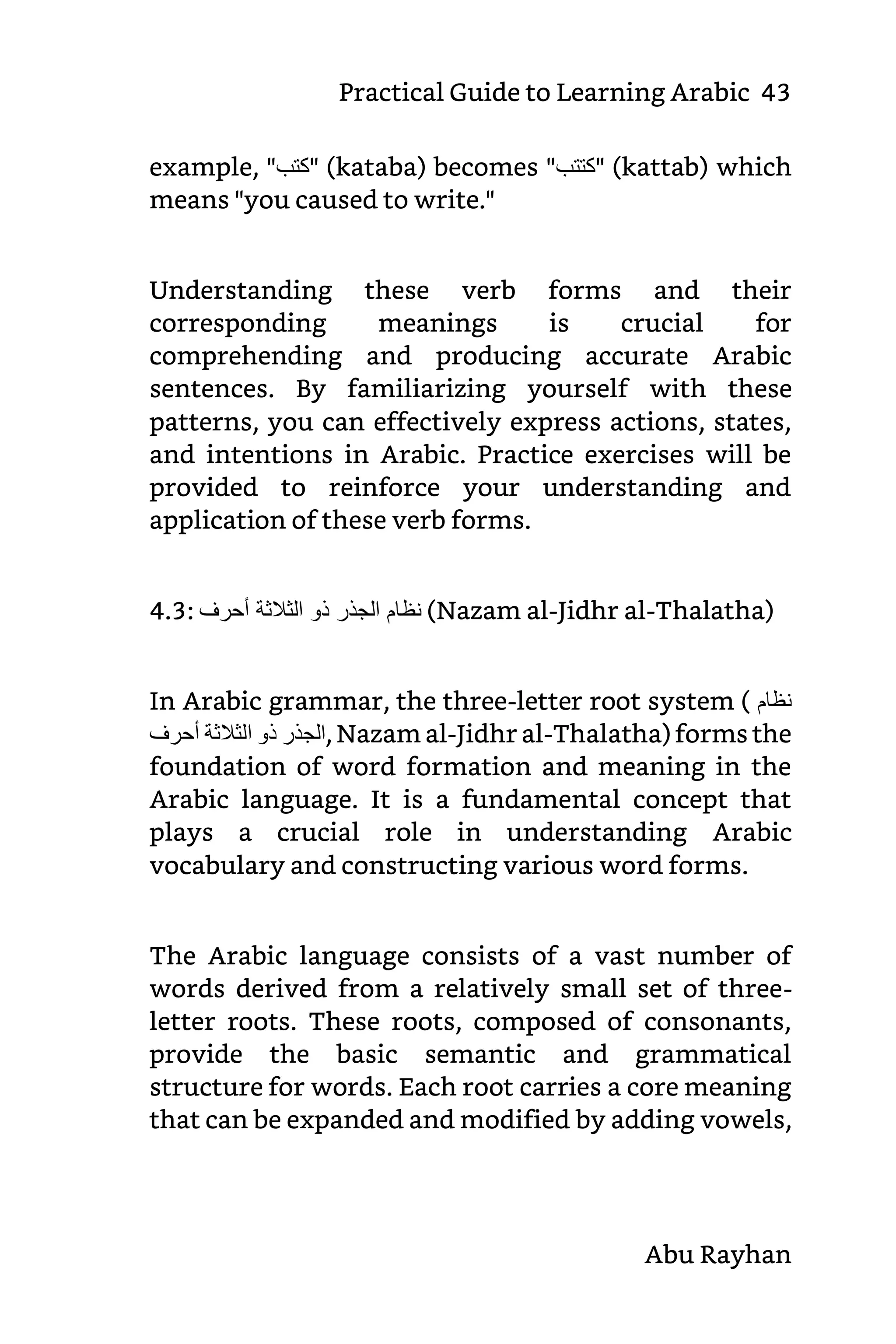 Practical Guide To Learning Arabic Pdf
