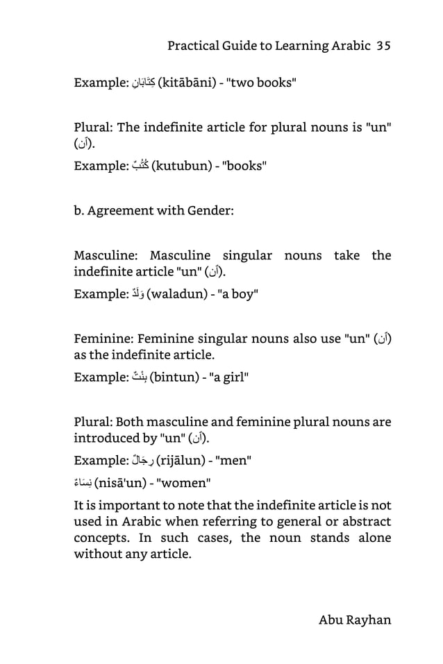 Practical Guide to Learning Arabic | PDF