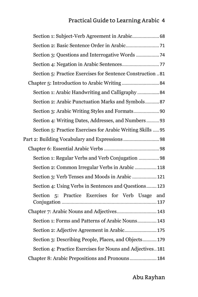 Practical Guide to Learning Arabic | PDF