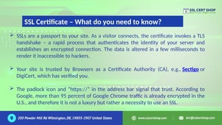Practical Guide to Refer When Choosing Right SSL Digital Certificate | PPTX