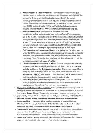 Practical guide to research for mba students | PDF