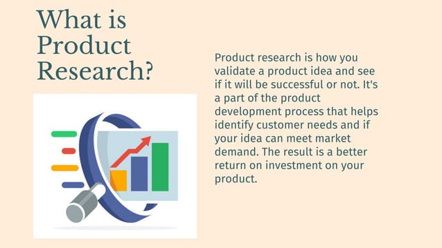 Product Research | PPT