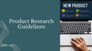 Product Research | PPTX