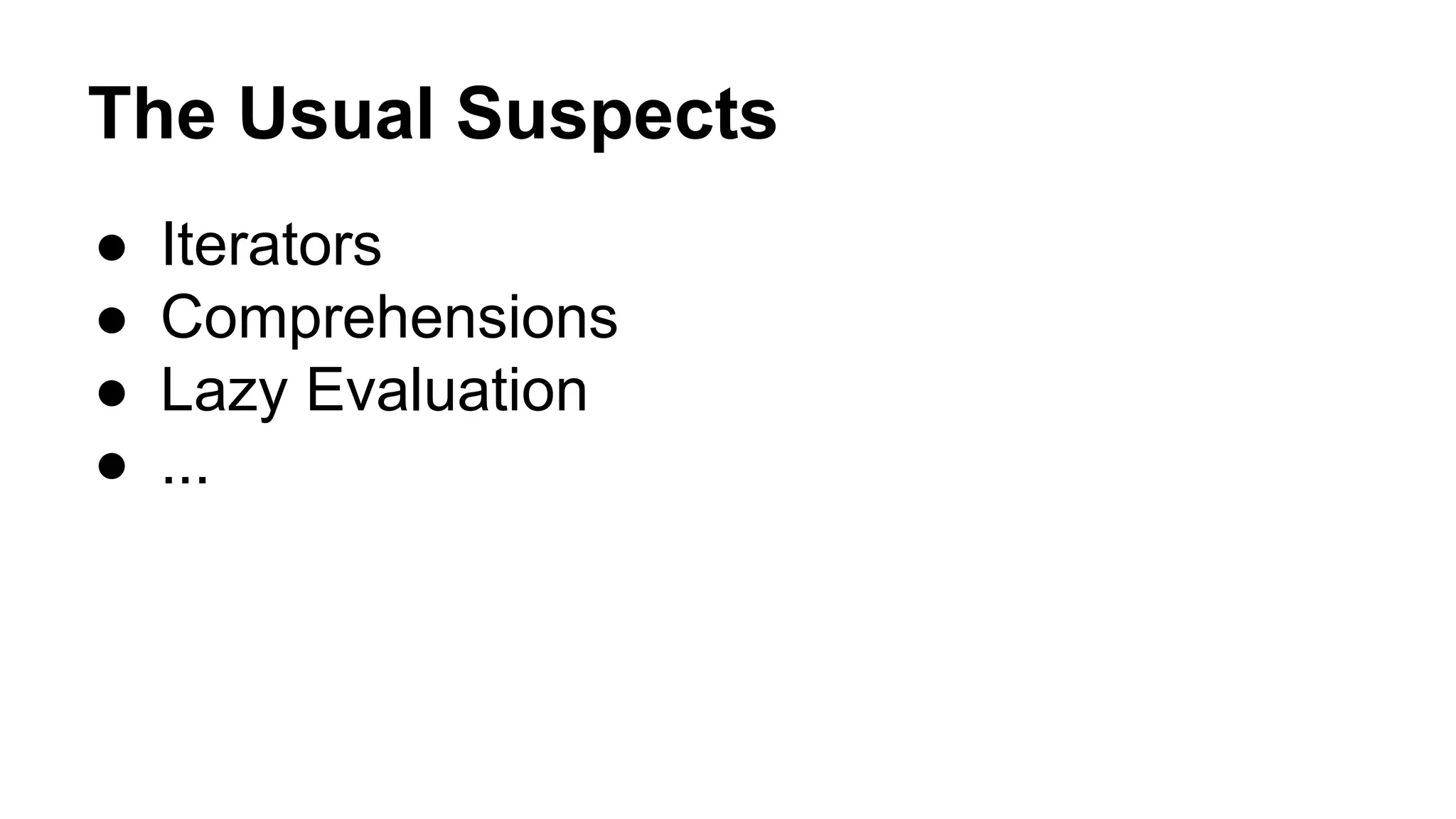 Practical idioms in Python - Pycon india 2014 proposal | PPT