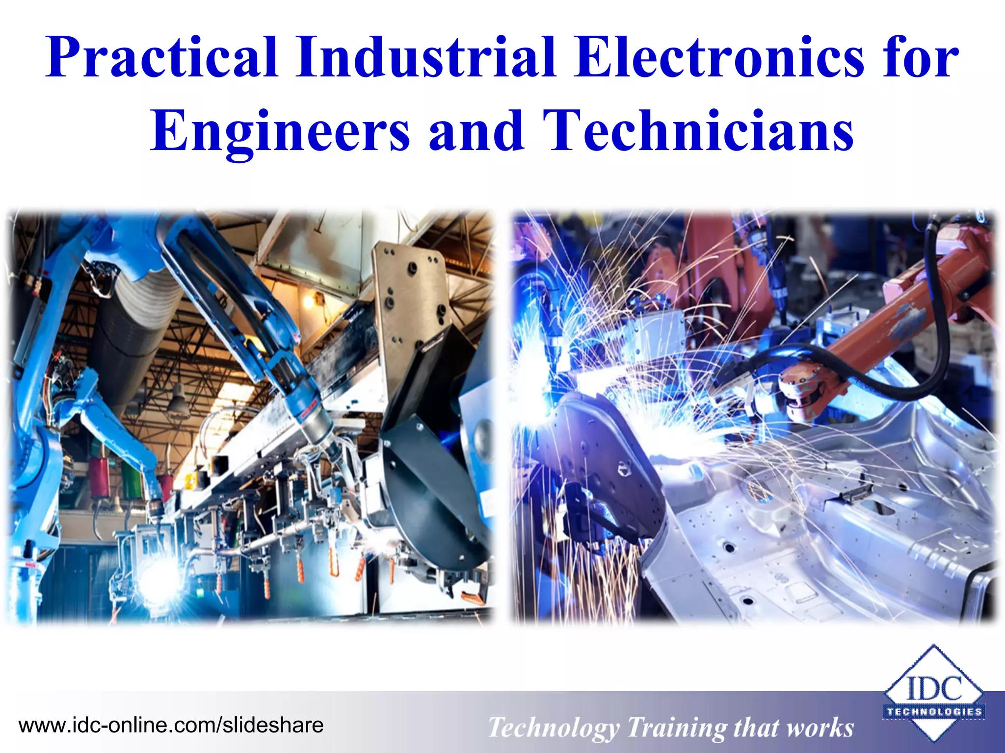 Practical Industrial Electronics for Engineers and Technicians | PPT