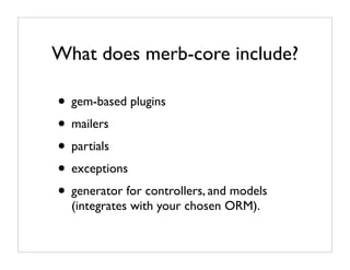 Practical Intro Merb | PDF