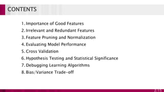 Practical issues in Machine Learning | PPTX