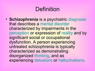 Practical Issues In Schizophrenia | PPT