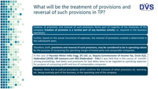 Practical Issues in Transfer Pricing | PPT