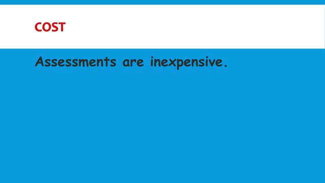 Practicality and-efficiency | PPTX | Educational Assessment | Education
