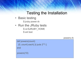 Practical JRuby | PPT