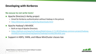 Practical Kerberos with Apache HBase | PPT