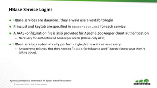 HBaseConEast2016: Practical Kerberos with Apache HBase | PPT