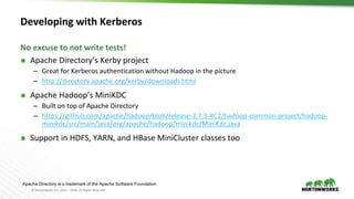HBaseConEast2016: Practical Kerberos with Apache HBase | PPT