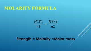 Volumetric Analysis | PDF | Chemistry | Science