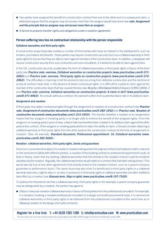 PLC: No loss argument in construction claims | PDF