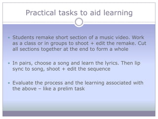 Practical learning activities | PPT