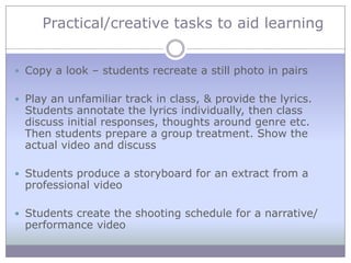 Practical learning activities | PPT