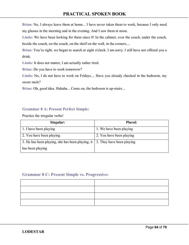 Practical lesson 13 | PDF