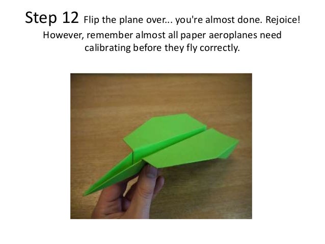 Practical lesson design aero plane