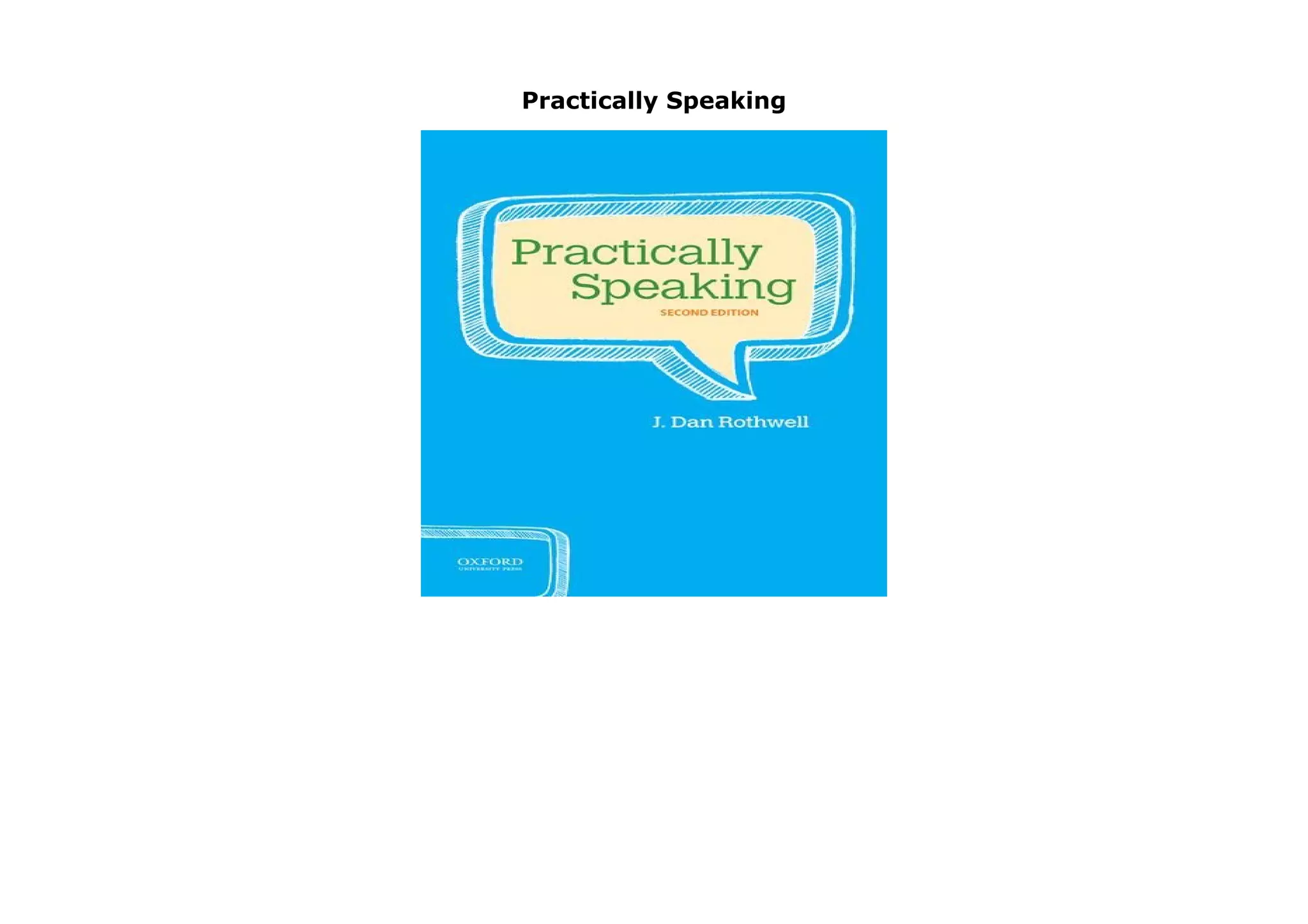 Practically Speaking | PPT