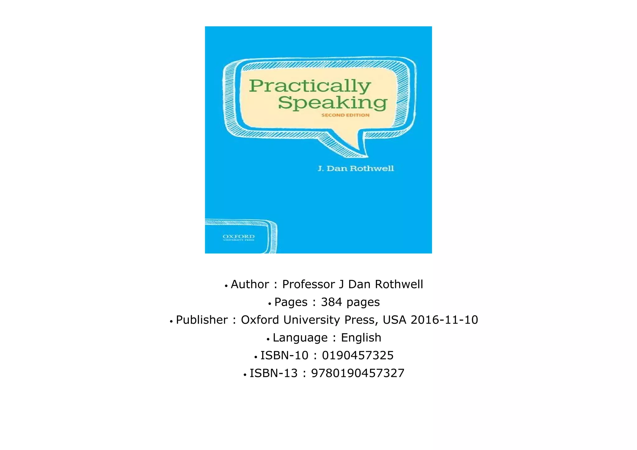 Practically Speaking | PPT