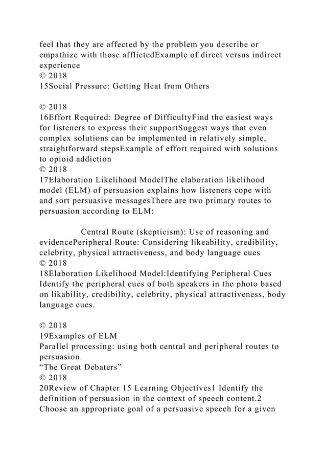 Practically Speaking by J. Dan Rothwell© 20182Chapter 15Foun | DOCX