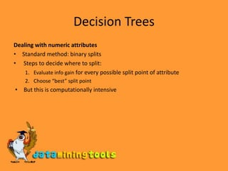 WEKA: Practical Machine Learning Tools And Techniques | PPTX