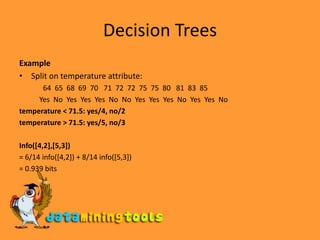 WEKA: Practical Machine Learning Tools And Techniques | PPTX