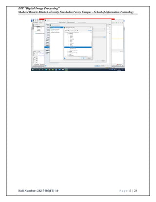 Lab manual of Digital image processing using python by khalid Shaikh | PDF